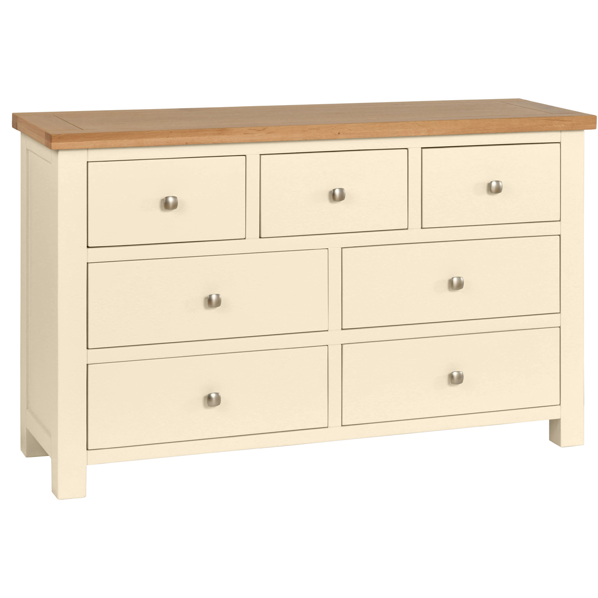Dorset Ivory 7 Drawer Chest - Elegant & Spacious Storage